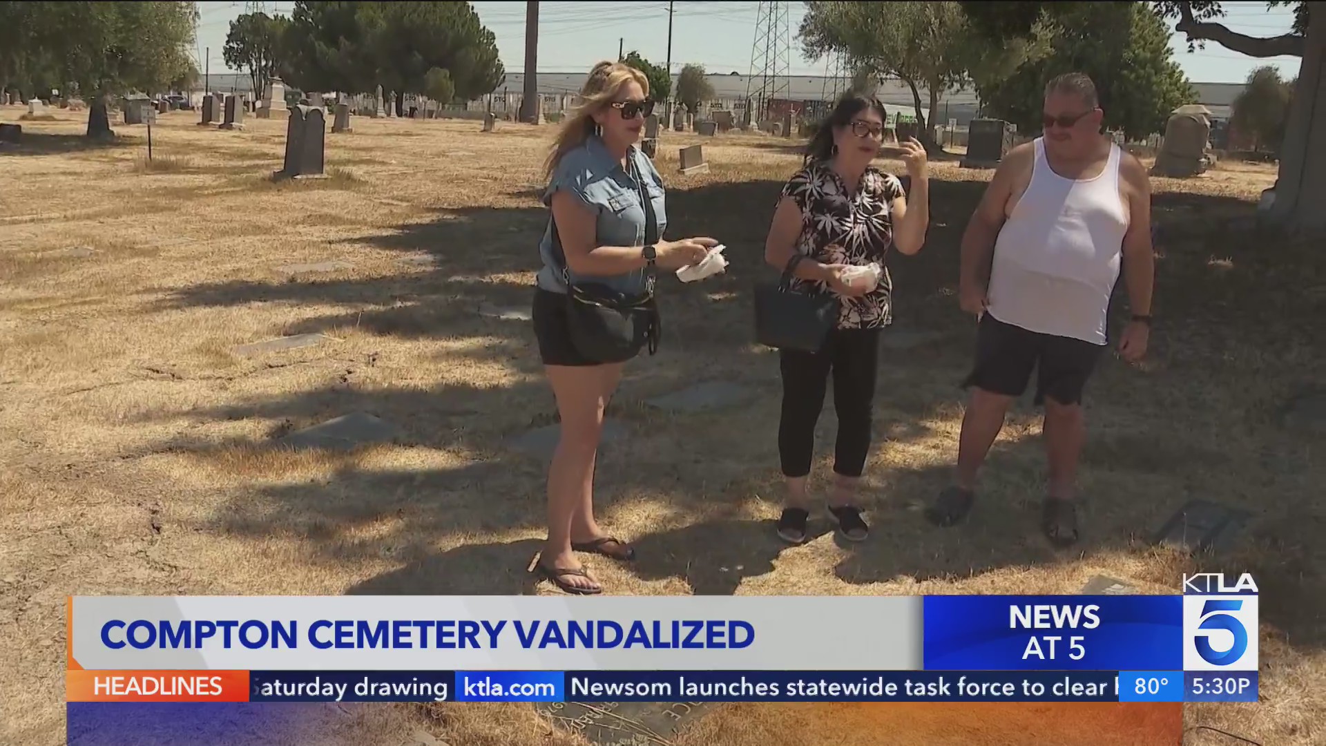 Compton cemetery continually targeted by thieves