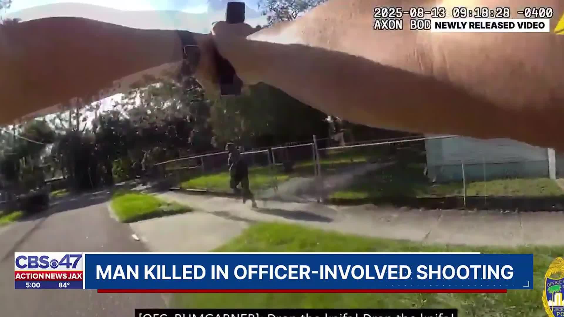 JSO releases bodycam footage of fatal police shooting involving man in ...