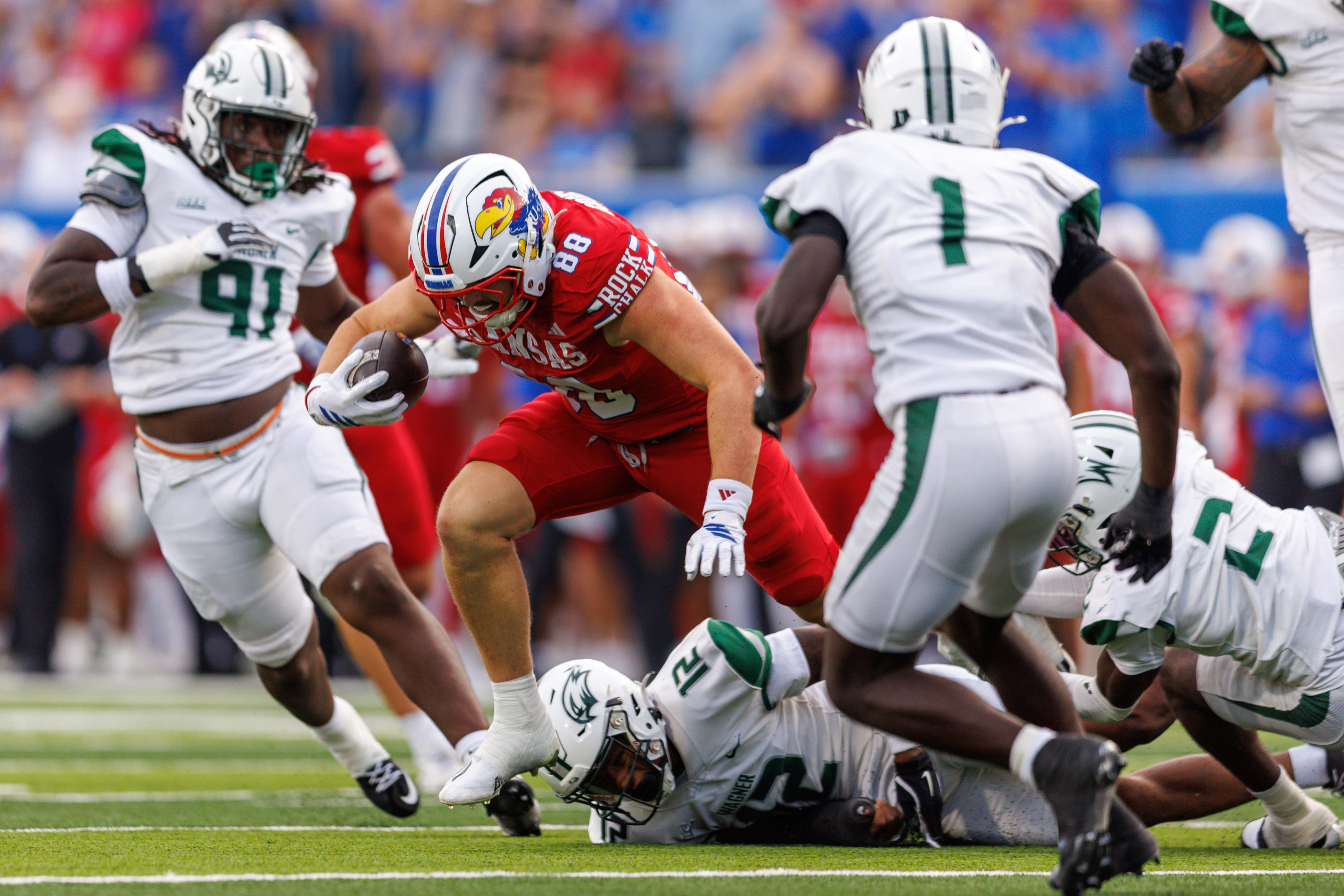 Kansas Athletics will host watch party for Kansas football rivalry game ...