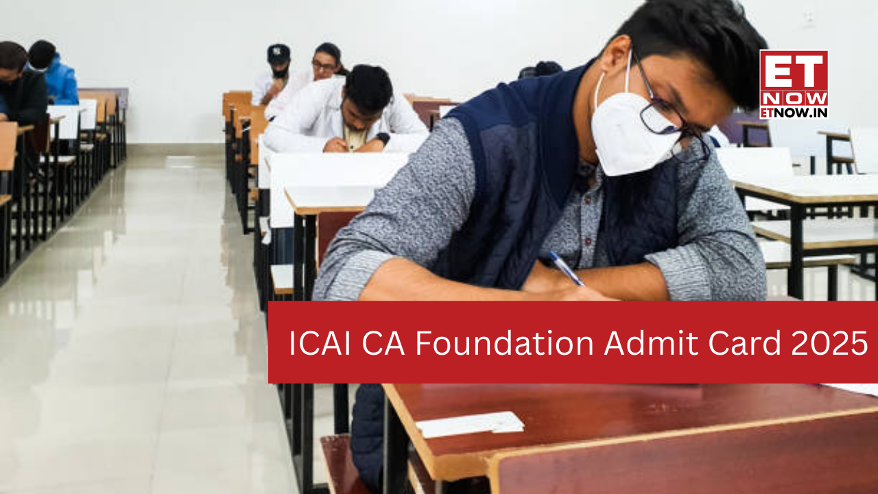 ICAI CA Foundation Admit Card 2025 OUT at icai.org; How to download