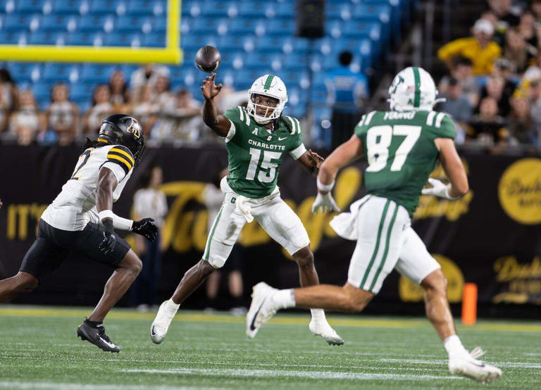 Charlotte 49ers football: UNC transfer QB Harrell to start against ...