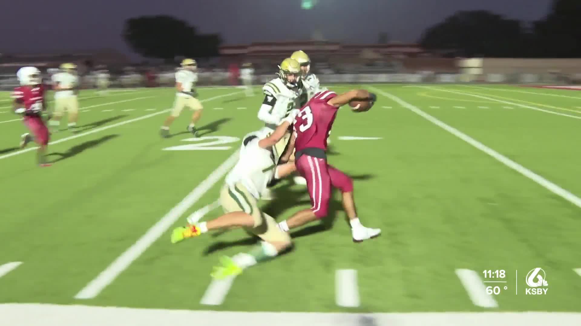 Garces Memorial Rams take down Paso Robles Bearcats after a close game