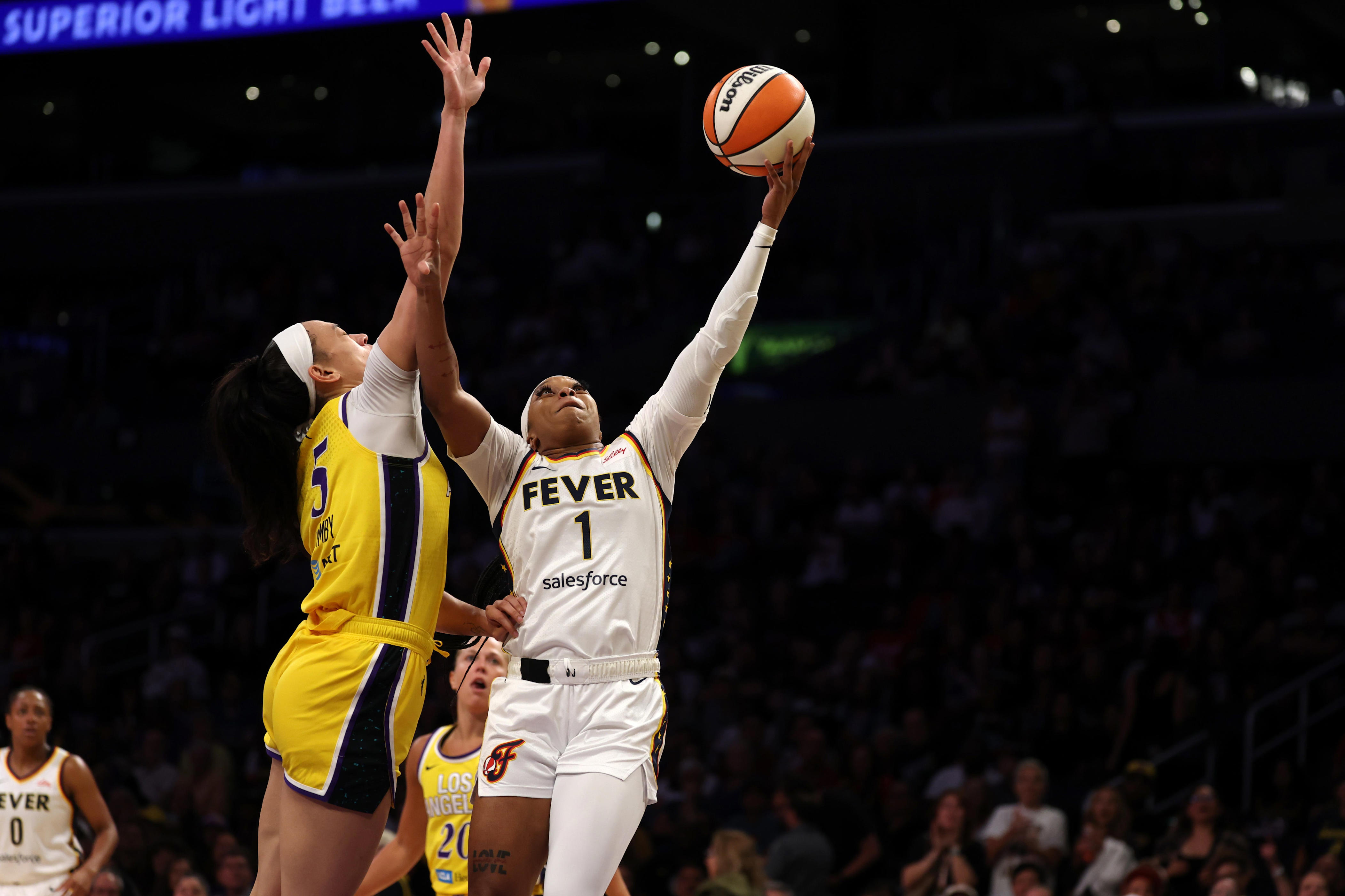Indiana Fever vs Los Angeles Sparks live updates today: L.A. leads ...