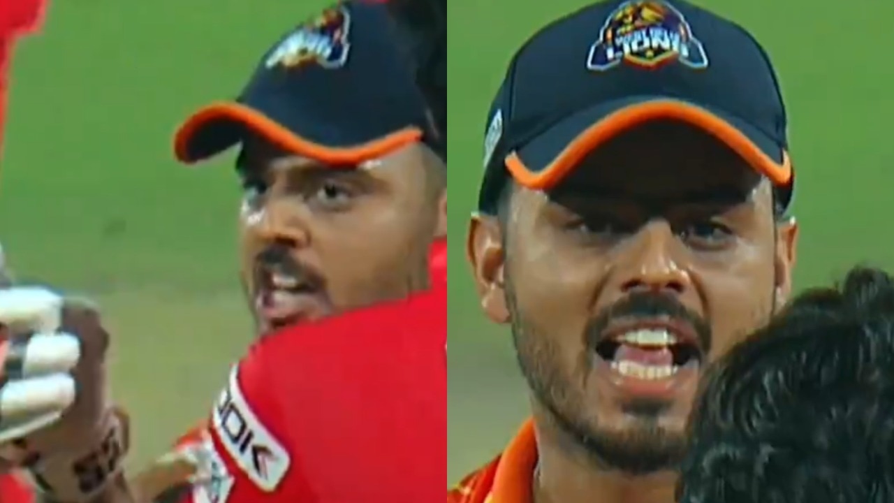 Watch: Nitish Rana and Digvesh Rathi's heated face off in Delhi Premier ...