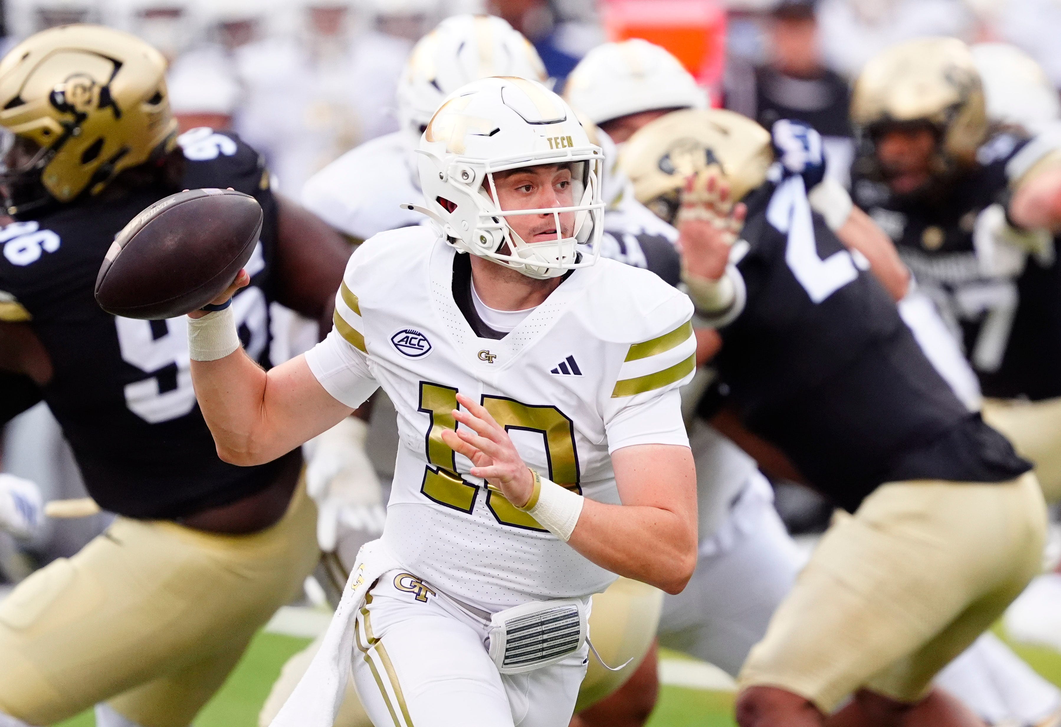 Colorado vs Georgia Tech highlights: Haynes King headlines tough loss ...