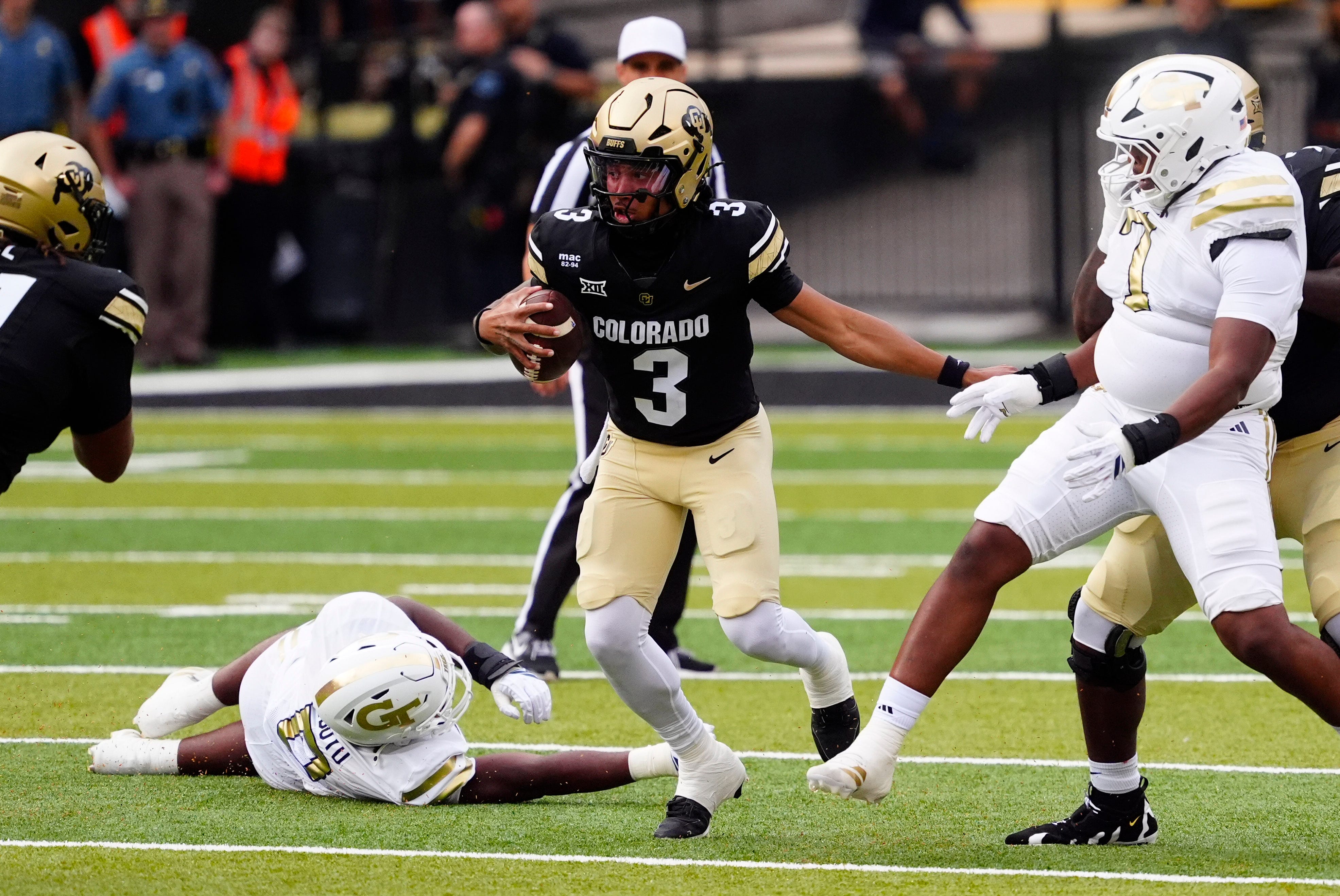 Colorado football vs. Georgia Tech live updates: Kaidon Salter knots it ...