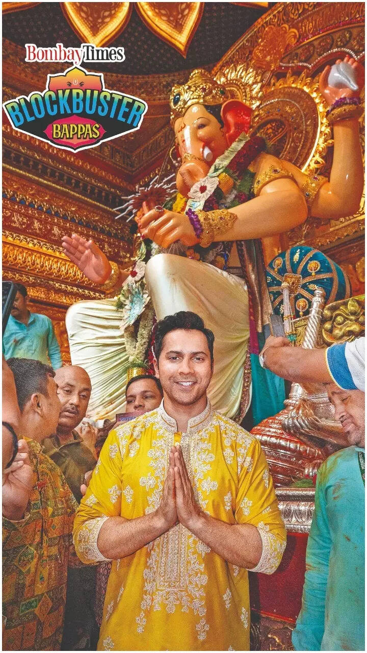 Exclusive: Varun Dhawan visits Lalbaugcha Raja! Says I feel at peace ...