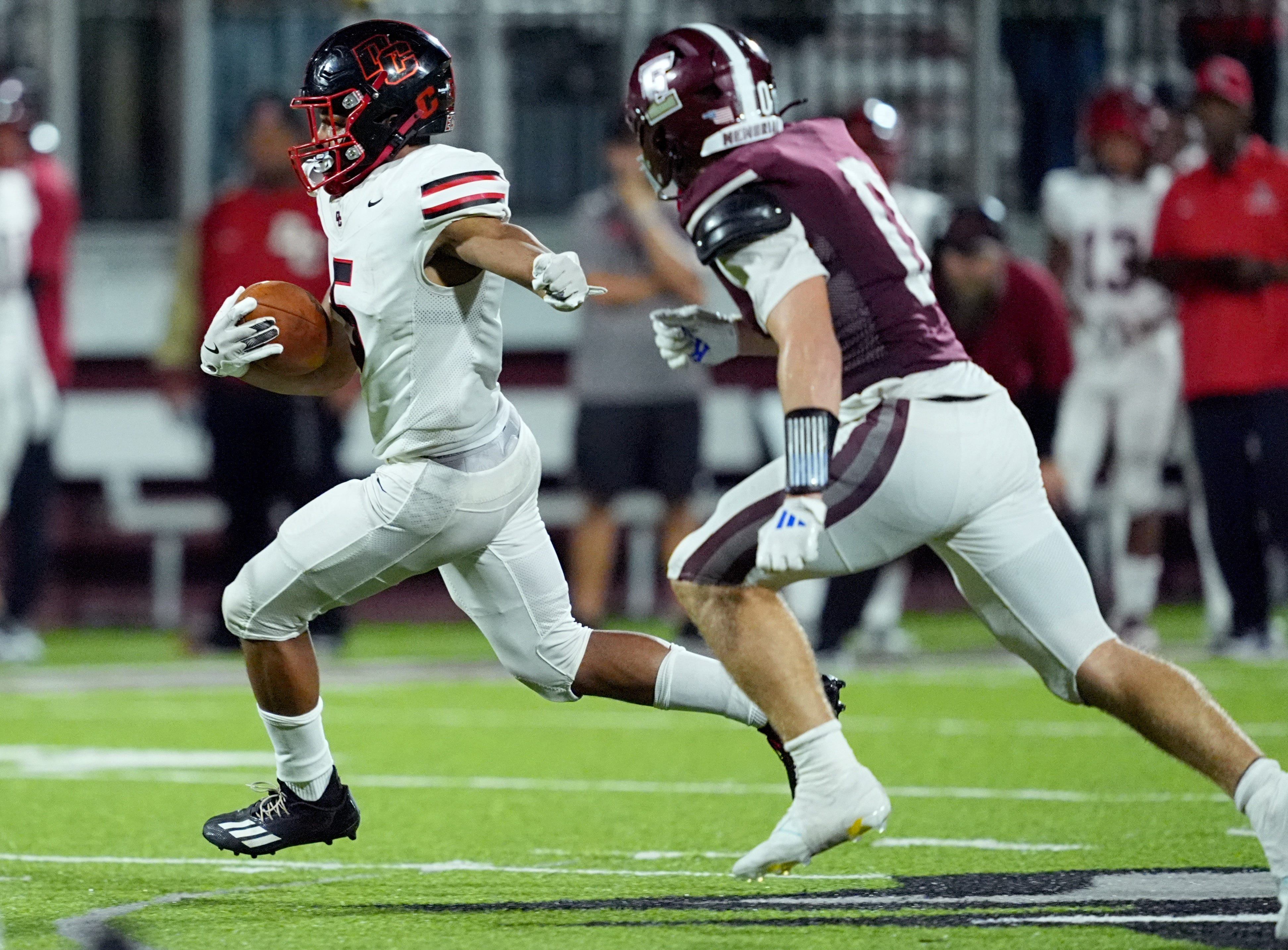 Del City's Kaleb Blackwolf scores 5 TDs as Eagles overpower Booker T ...