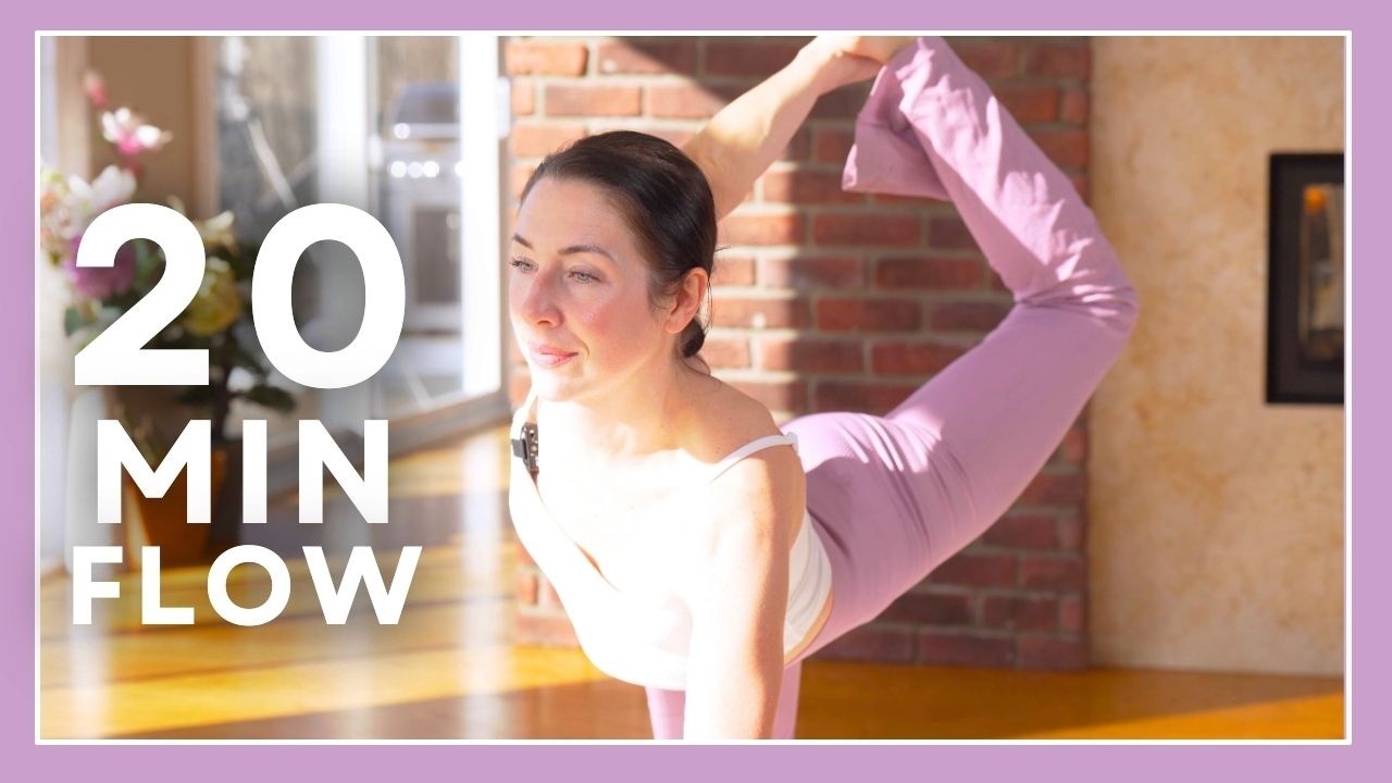 20-Minute Heart Opening Vinyasa Yoga Flow