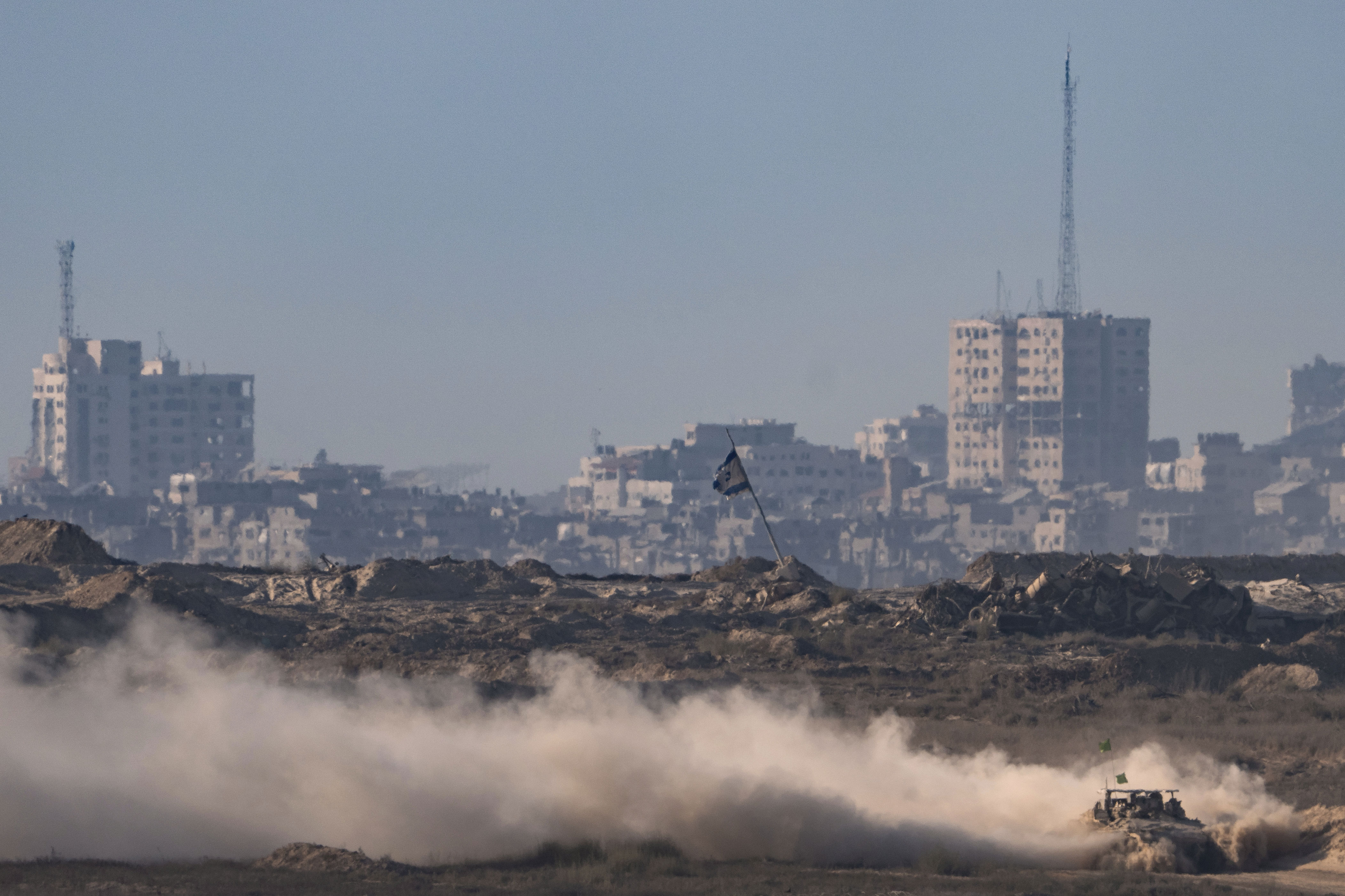 Israel will soon slow or halt aid into parts of Gaza as it ramps up ...