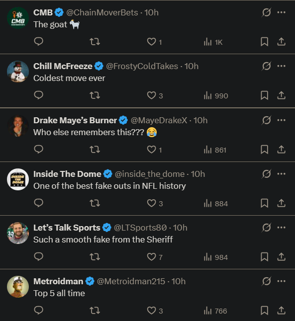 “Faked the cameraman”: Peyton Manning’s legendary fake for a touchdown ...