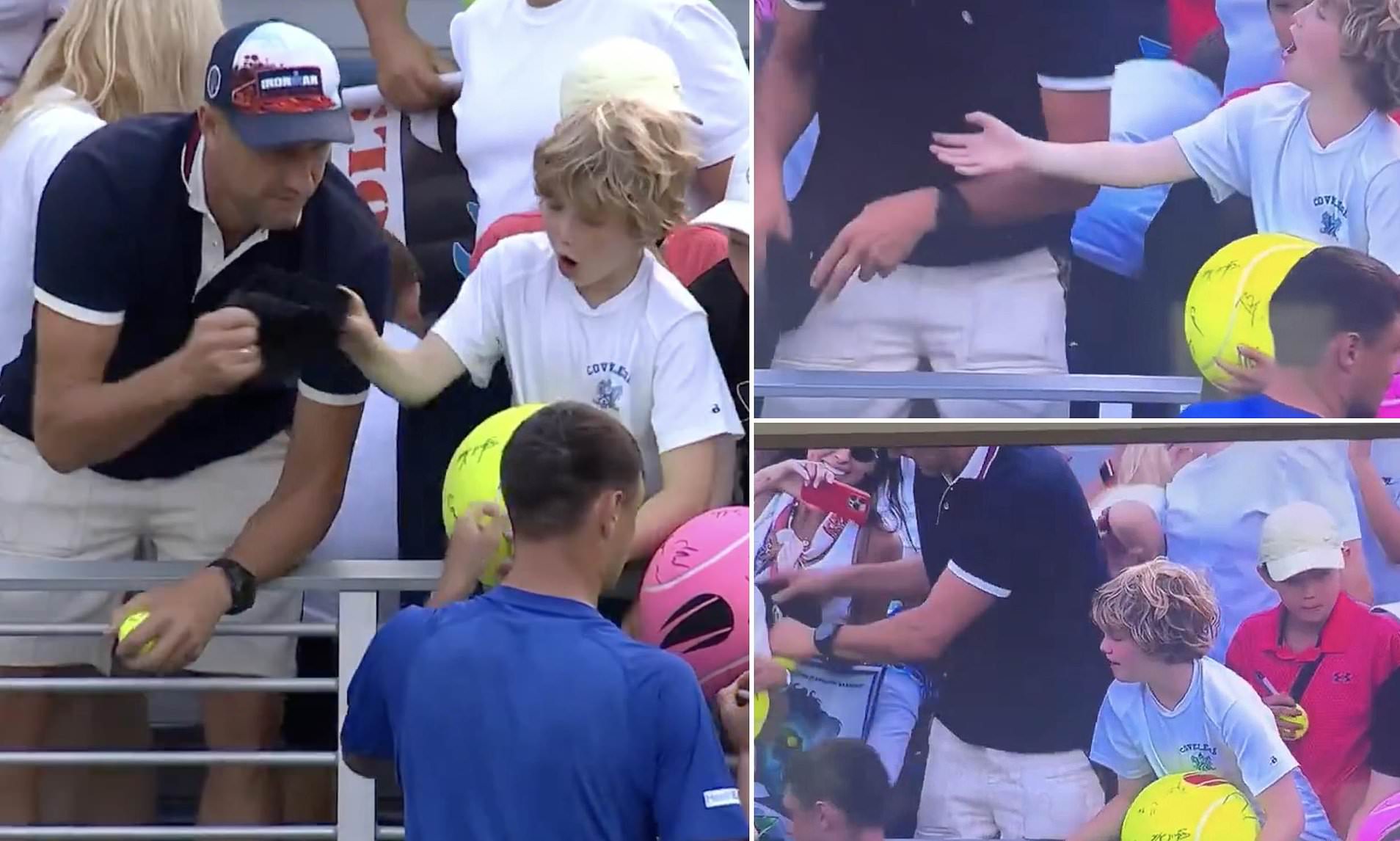 CEO is named on Internet as US Open tennis fan who snatched star's hat ...