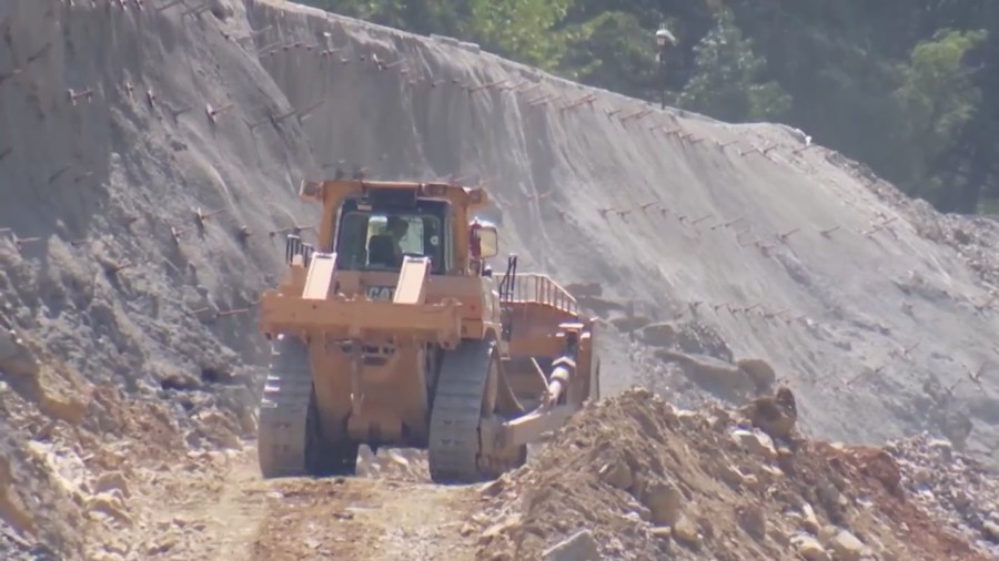 The rebuild of I-40 continues, estimated costs soar to more than $1 billion