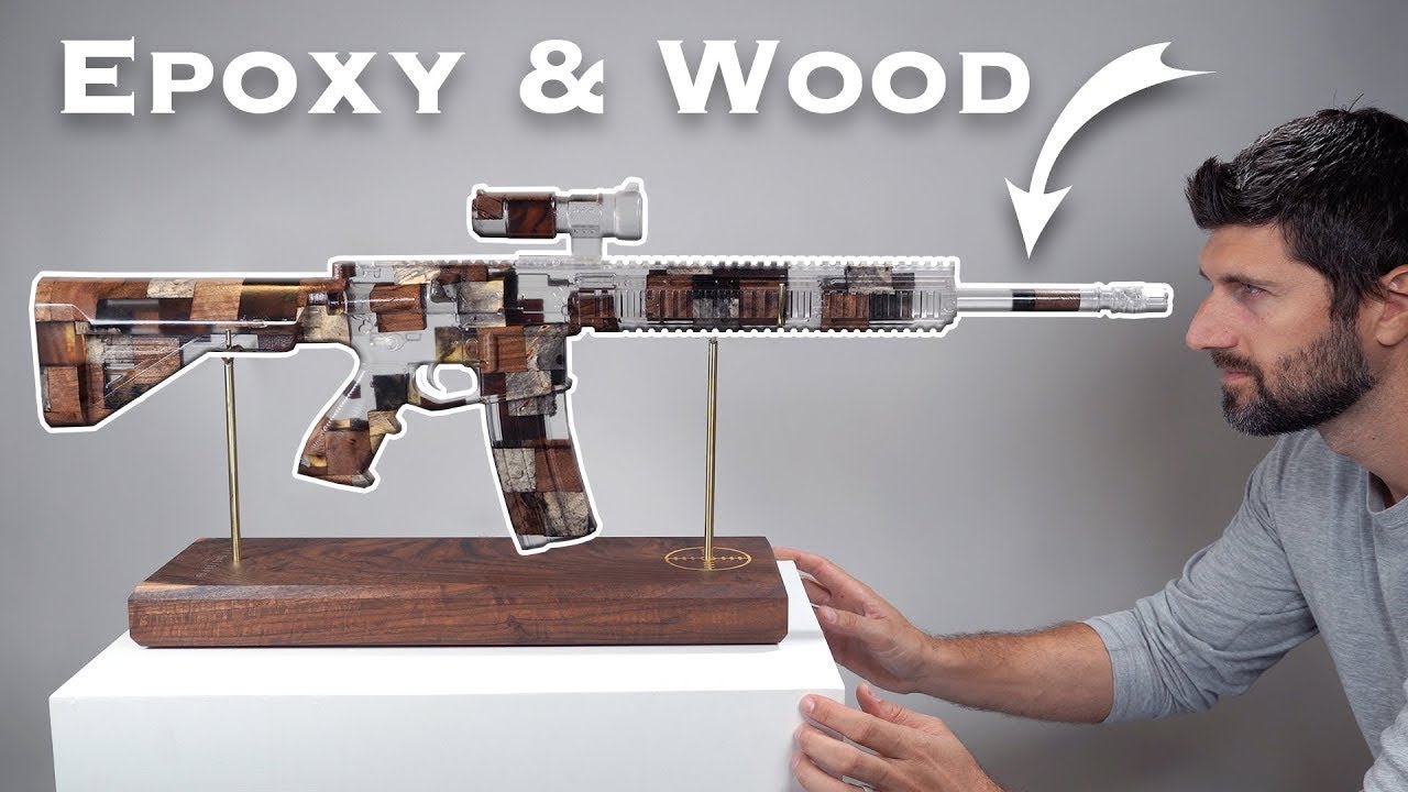 I Crafted an AR-15 Out of Epoxy & Wood