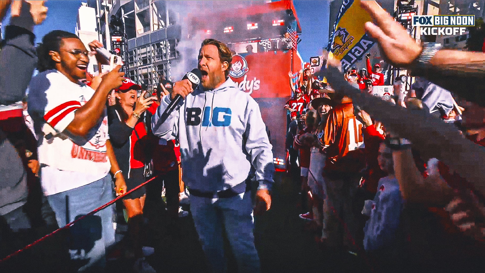 Dave Portnoy Unleashes Michigan Mayhem on BNK Debut, Gets Ohio State Jersey