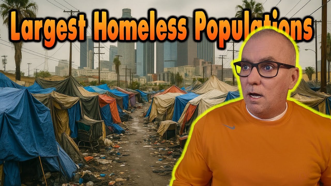 Cities facing significant challenges with homelessness across the US
