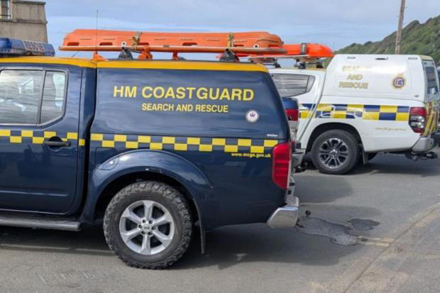 Shipping containers go overboard off the IW as vessels battle Storm Goretti