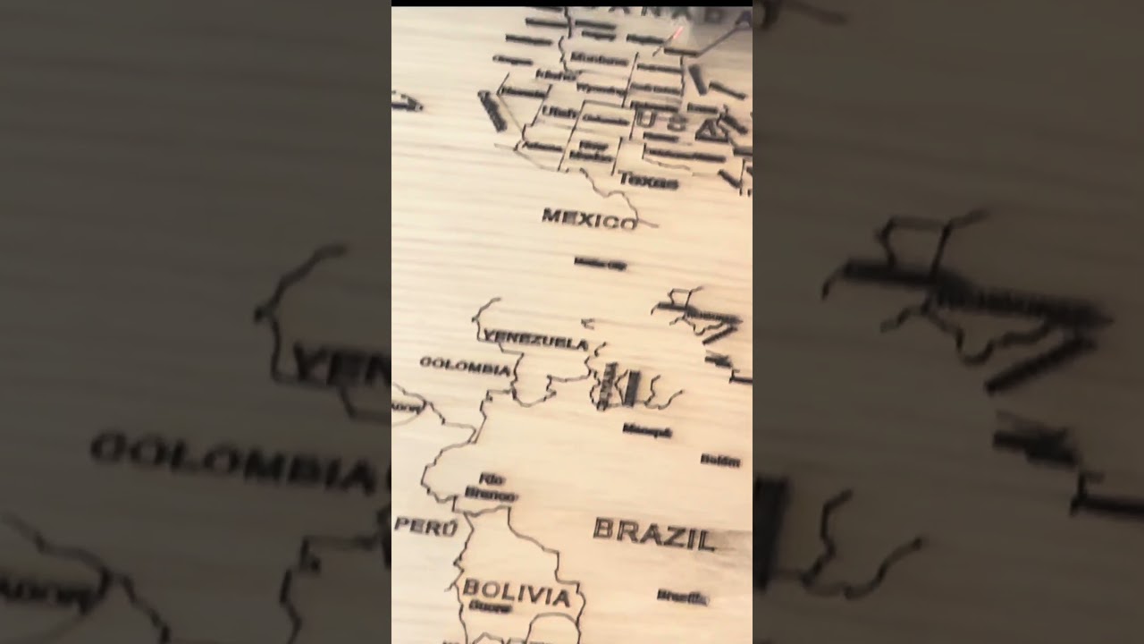 Full swing with the OMTech Pronto 40 on our next project!