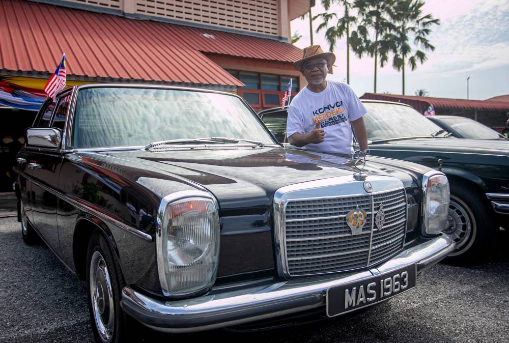 A father's legacy: Masaud's cherished Mercedes-Benz