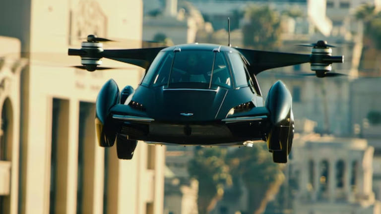 Could this be the world’s first flying-and-driving vehicle?