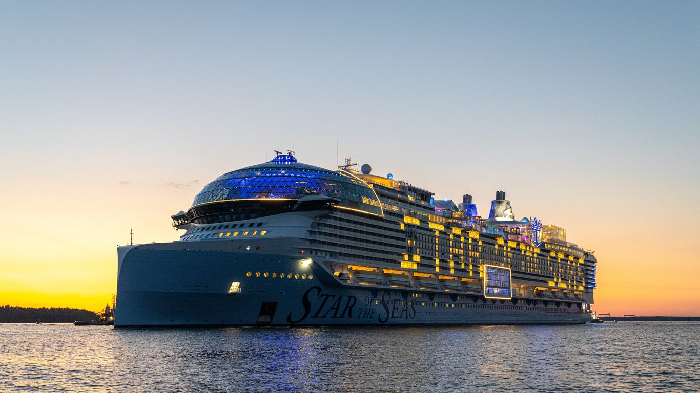 Royal Caribbean's new mega-ship — the world's largest — stars a ...