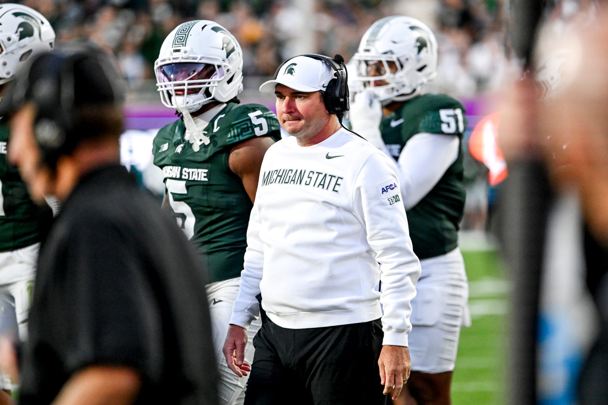Watch Jonathan Smith break down Michigan State football's win over ...