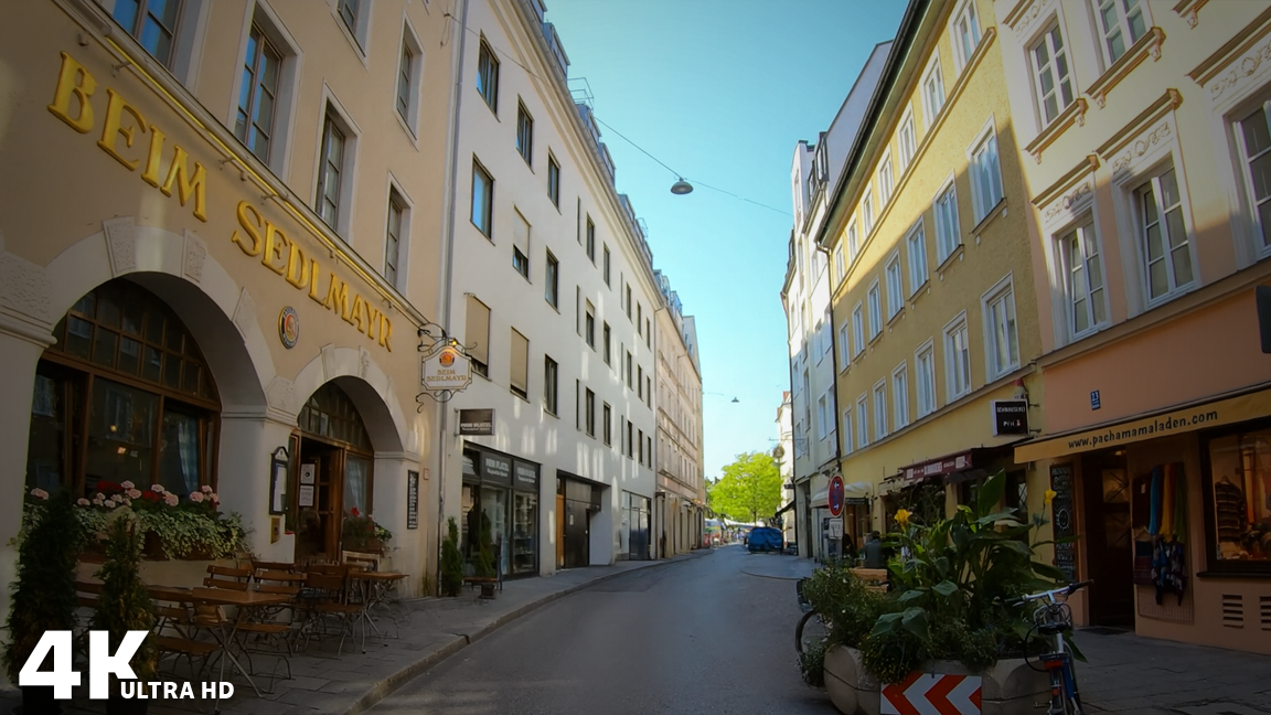 Germany – Munich Old Town Walking Tour (4K)