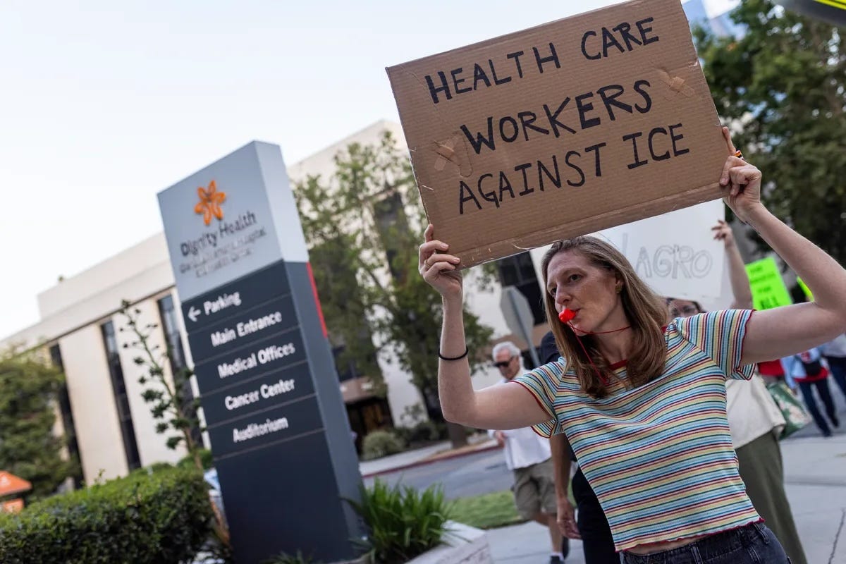 ICE agents spark fear, policy questions at California hospitals