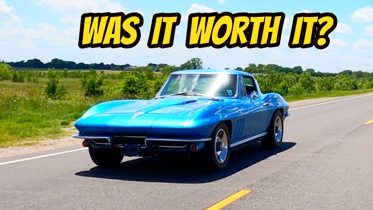 I finally finished my 1966 Corvette! 🎉
