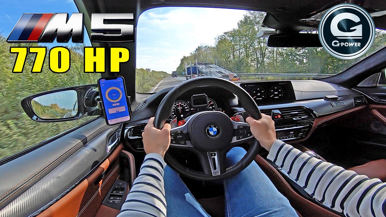 770HP BMW M5 F90 G-Power Autobahn