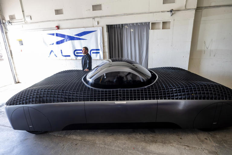 Alef Aeronautics to begin flying car tests at Half Moon Bay, Hollister ...