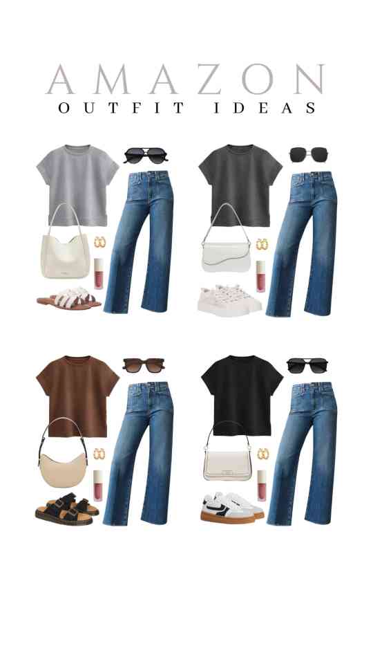 Five Styling Tips With a Tee and New Wide Leg Denim