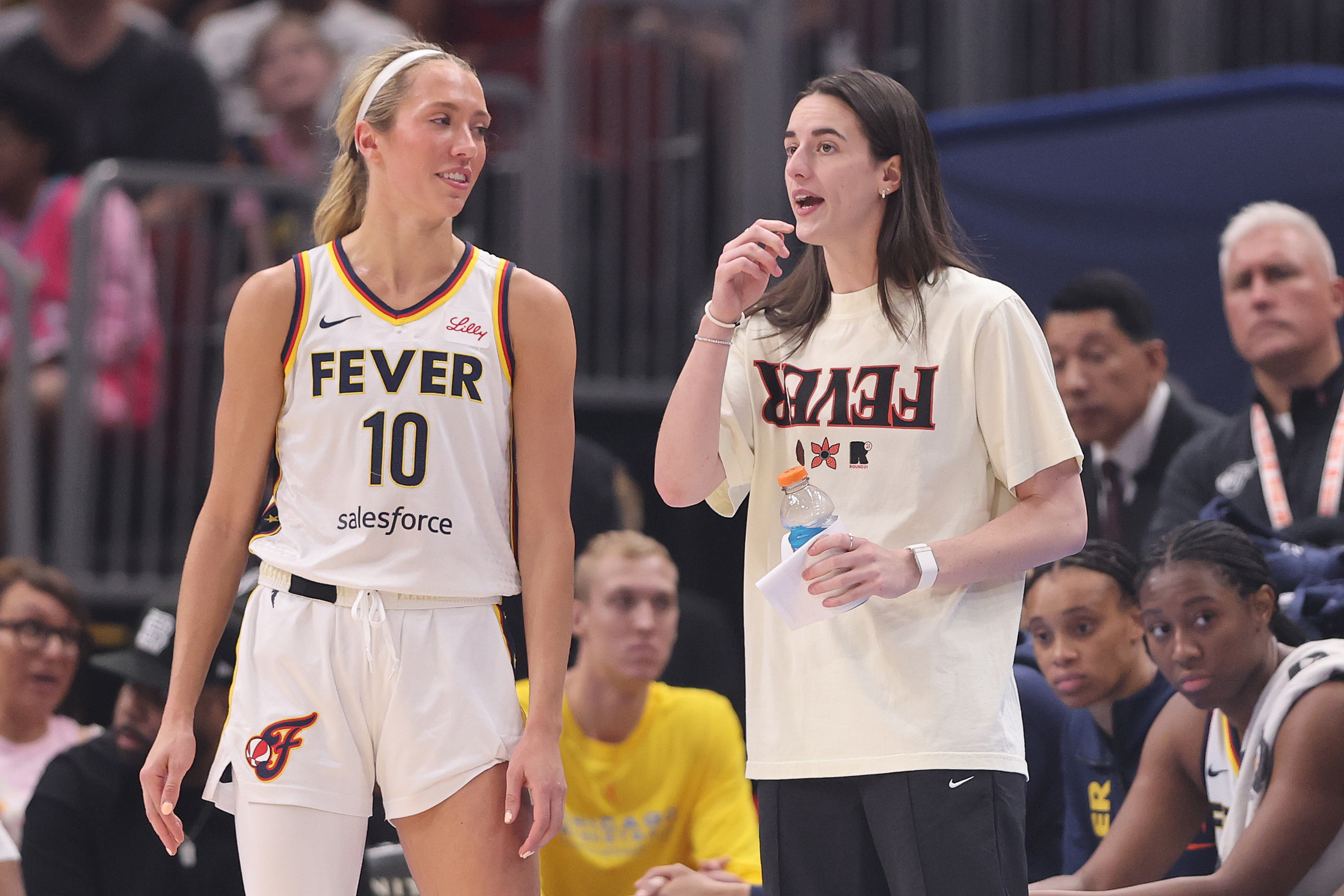 Fever Star Delivers Strong Words on Caitlin Clark's Injury