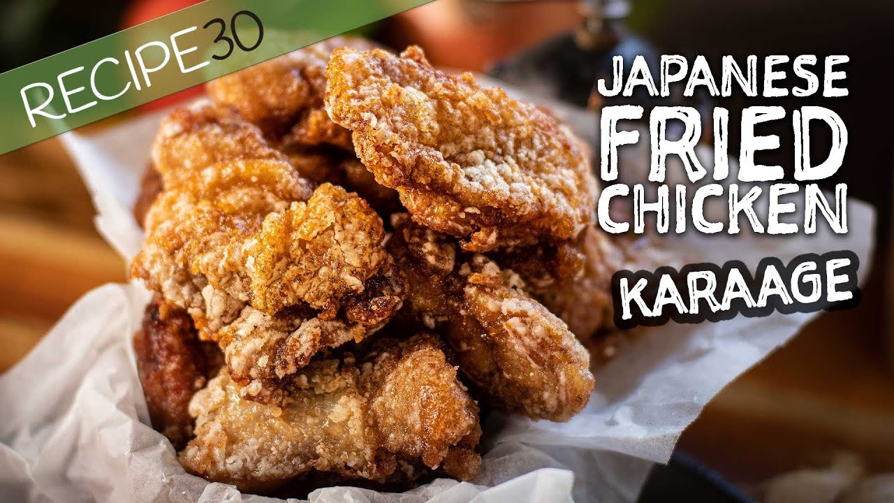 Japanese fried chicken or karaage