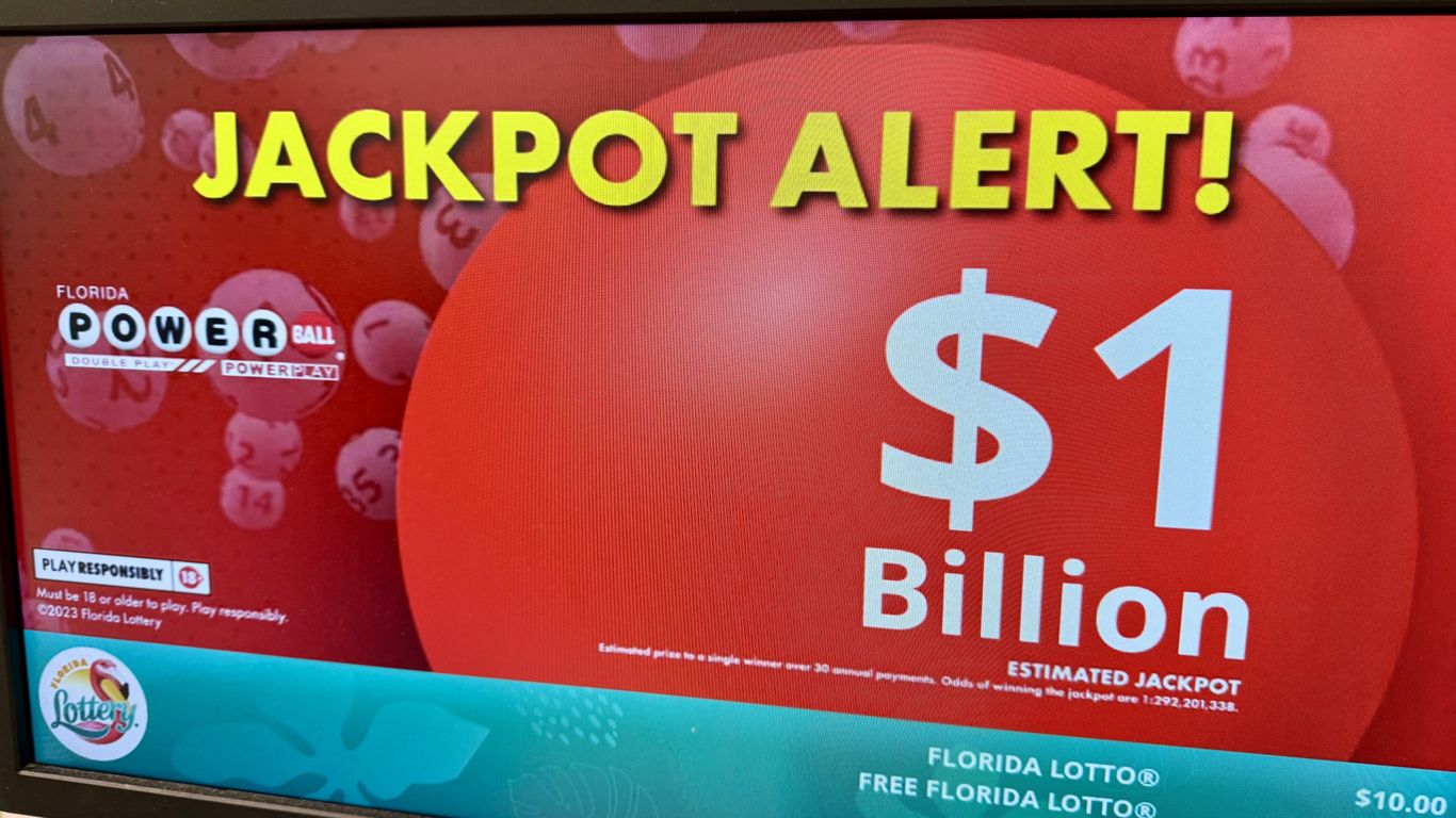 Powerball's jackpot grew to $1 billion for Saturday's drawing, the ...