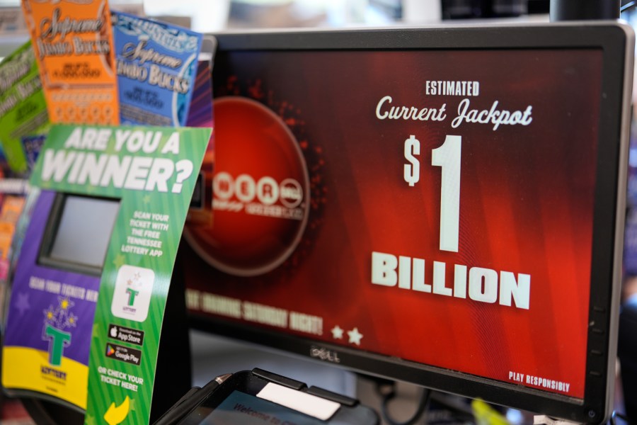 Winning numbers drawn for $1 billion Powerball jackpot