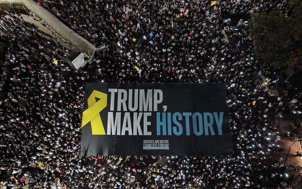 Hostage families urge Nobel Committee to give Trump peace prize: ‘He ...