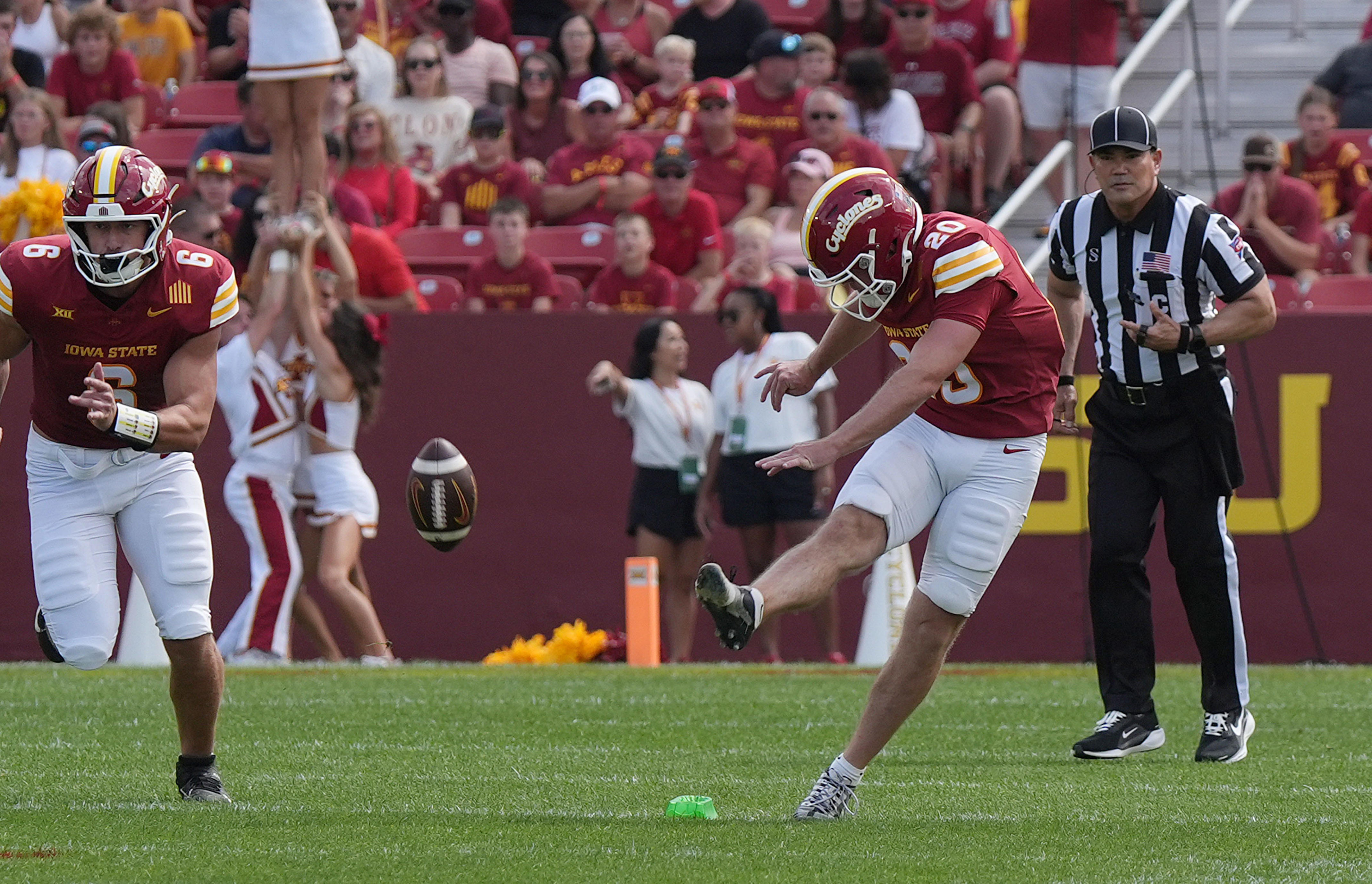 Who is Chase Smith? A look at Iowa State's kicker with Kyle Konrardy ...