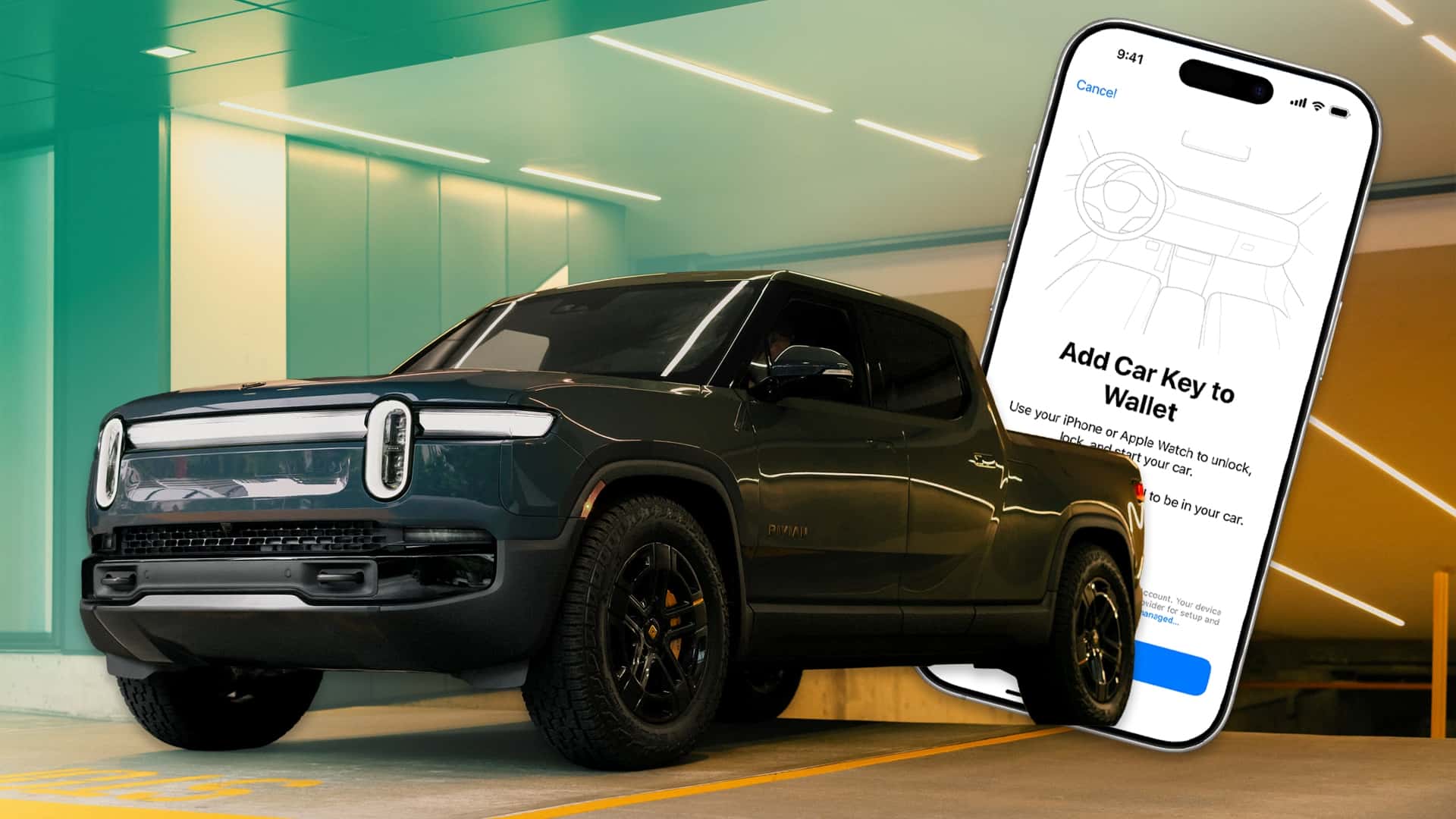 Rivian Is Gearing Up To Activate Apple Car Key For R1T And R1S