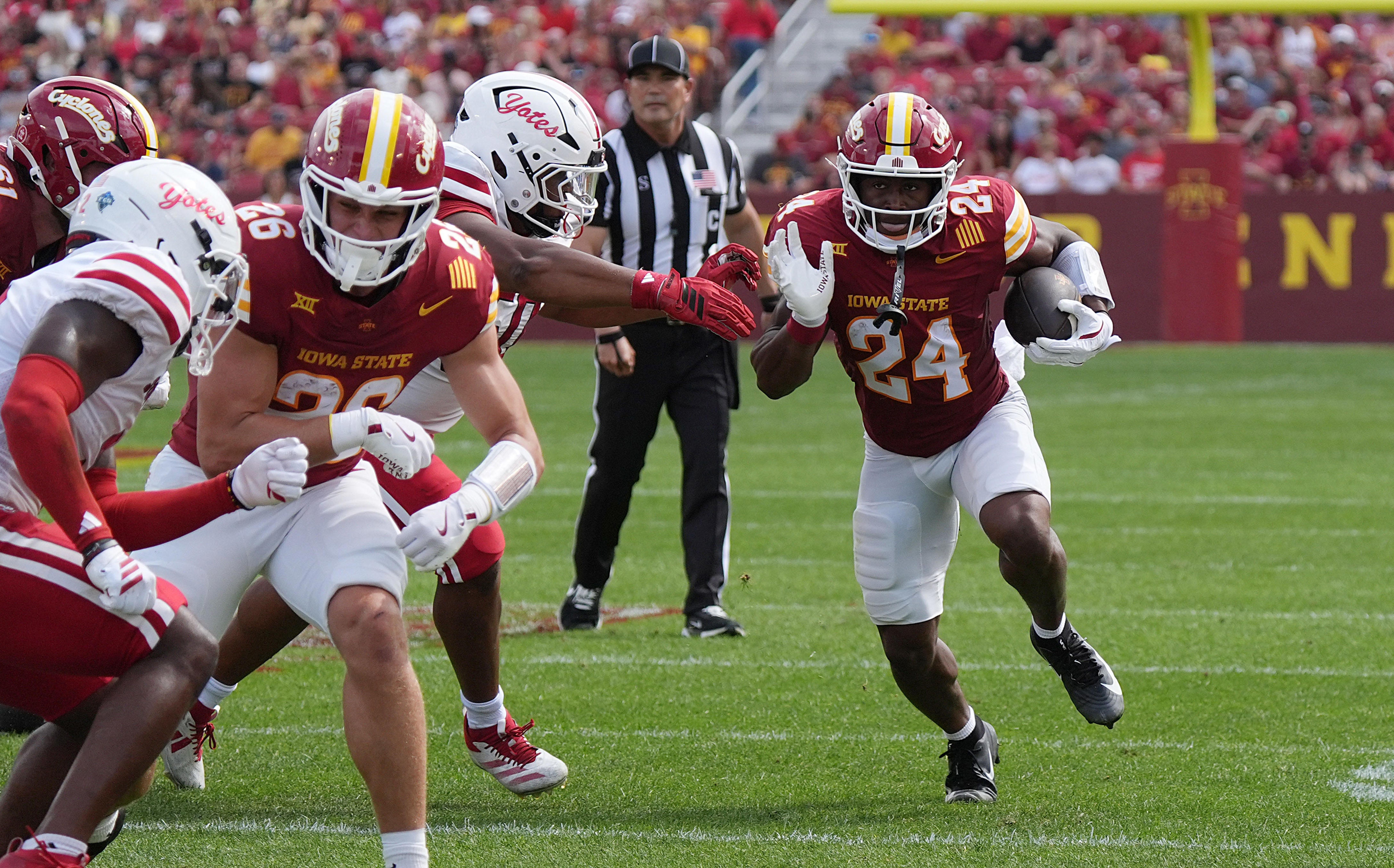 Wisconsin lands highly touted transfer running back from Iowa State