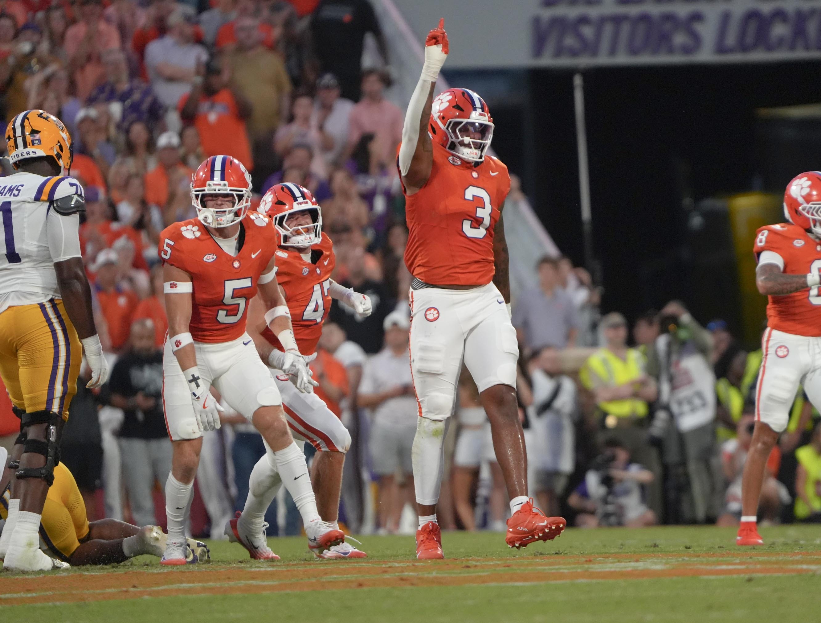 Clemson football vs SMU live updates, score, Christopher Vizzina highlights