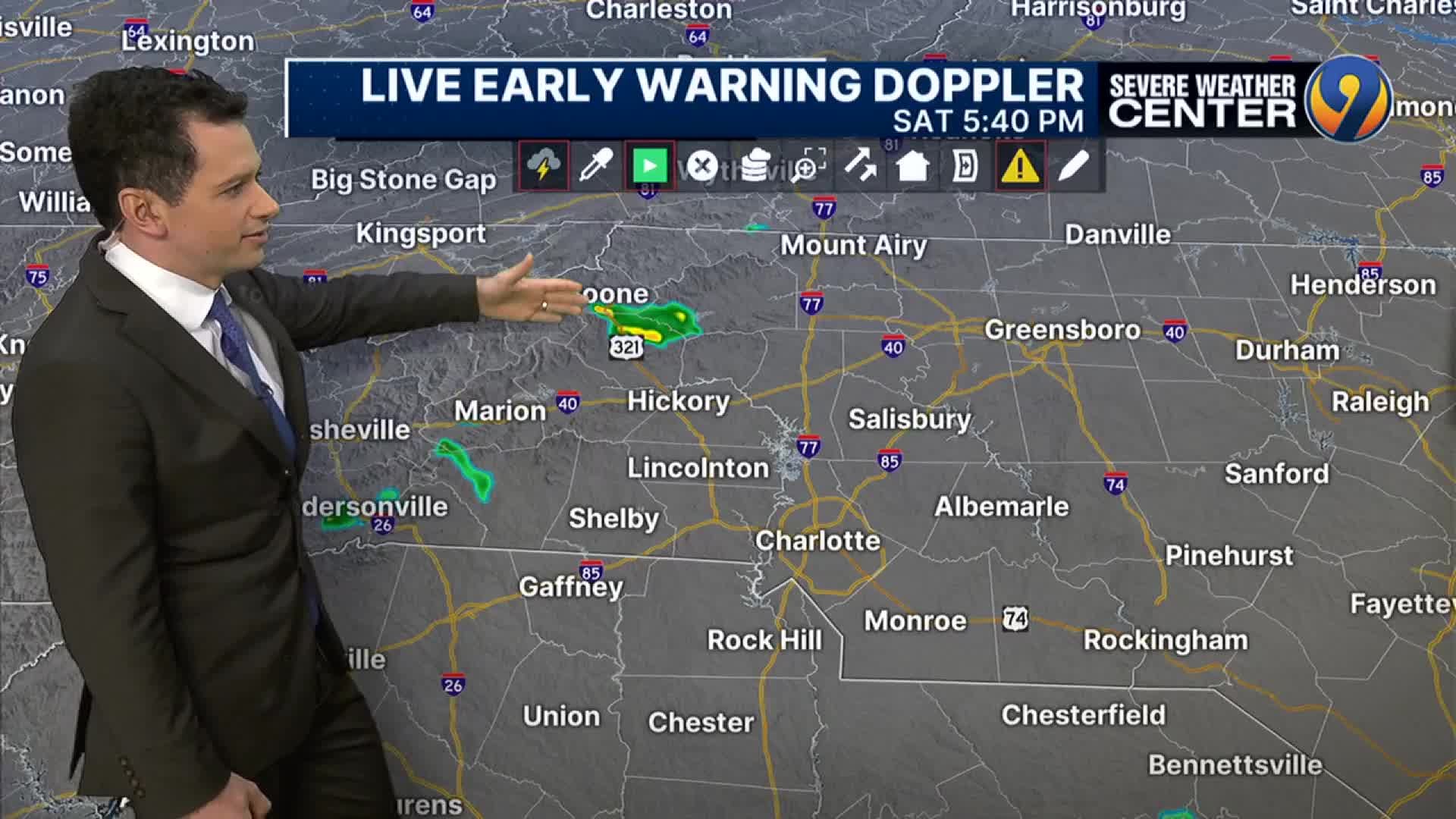 FORECAST: Breezy, beautiful weather holds; showers possible by Thursday