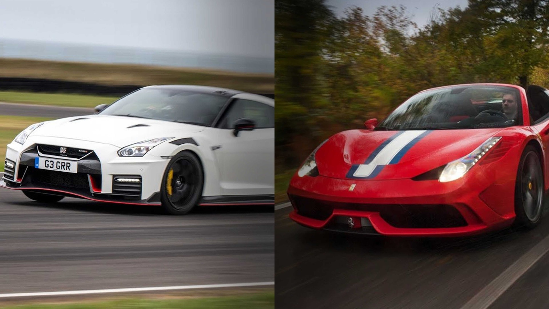 Nissan GT R Nismo vs Ferrari 458 Speciale Aperta