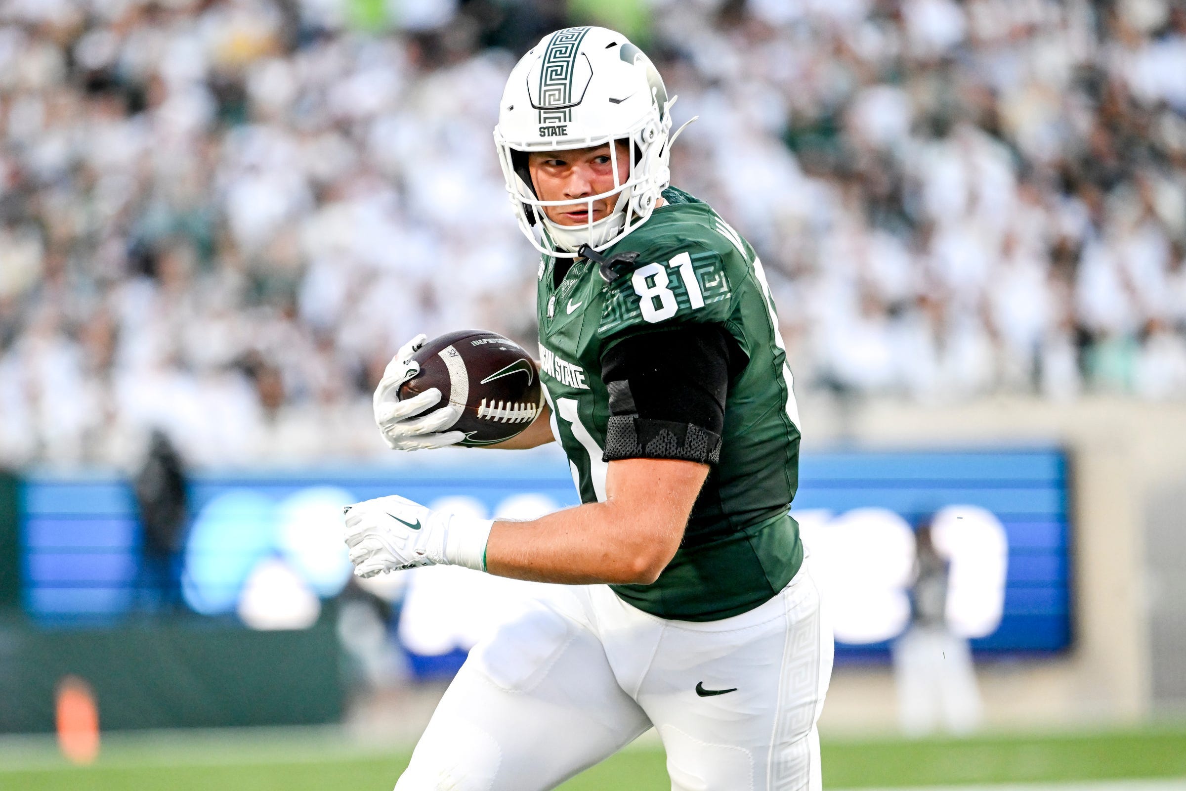 Top returning MSU tight end to reportedly enter transfer portal