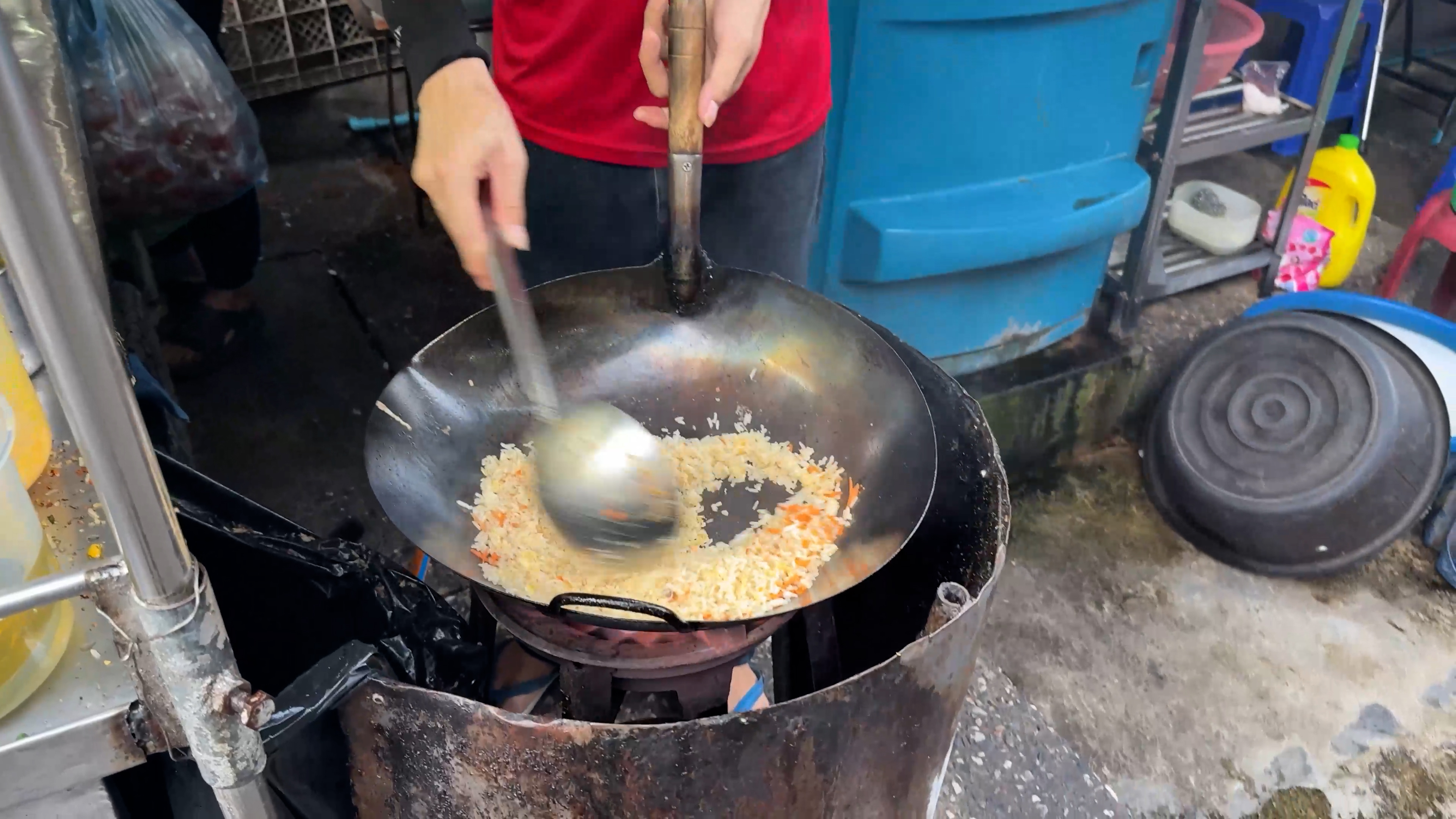 Ultimate Crab Fried Rice in Bangkok – Street Food That’s Next Level!