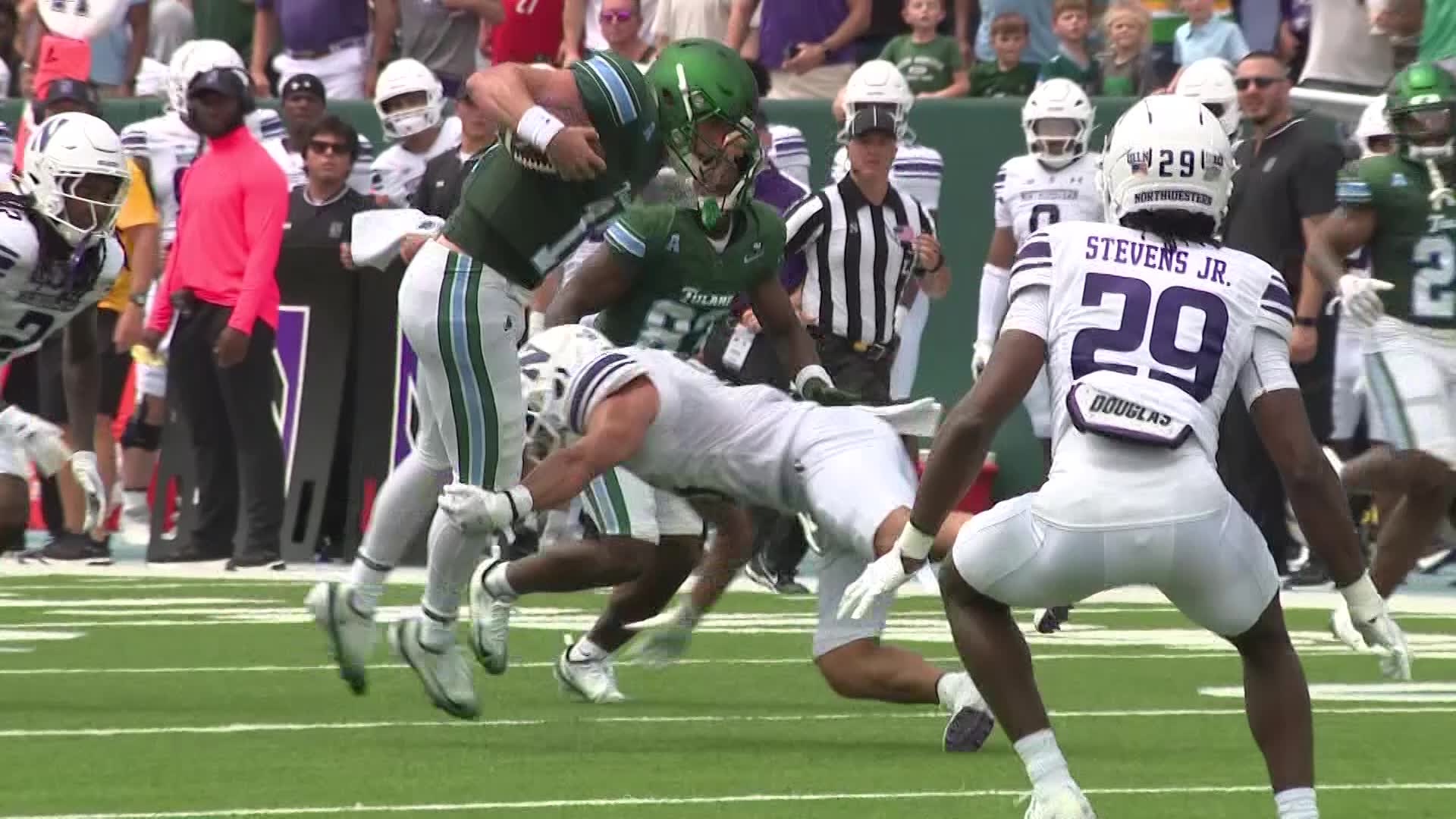 VIDEO REPORT: Jake Retzlaff is triumphant in his Tulane debut as the ...