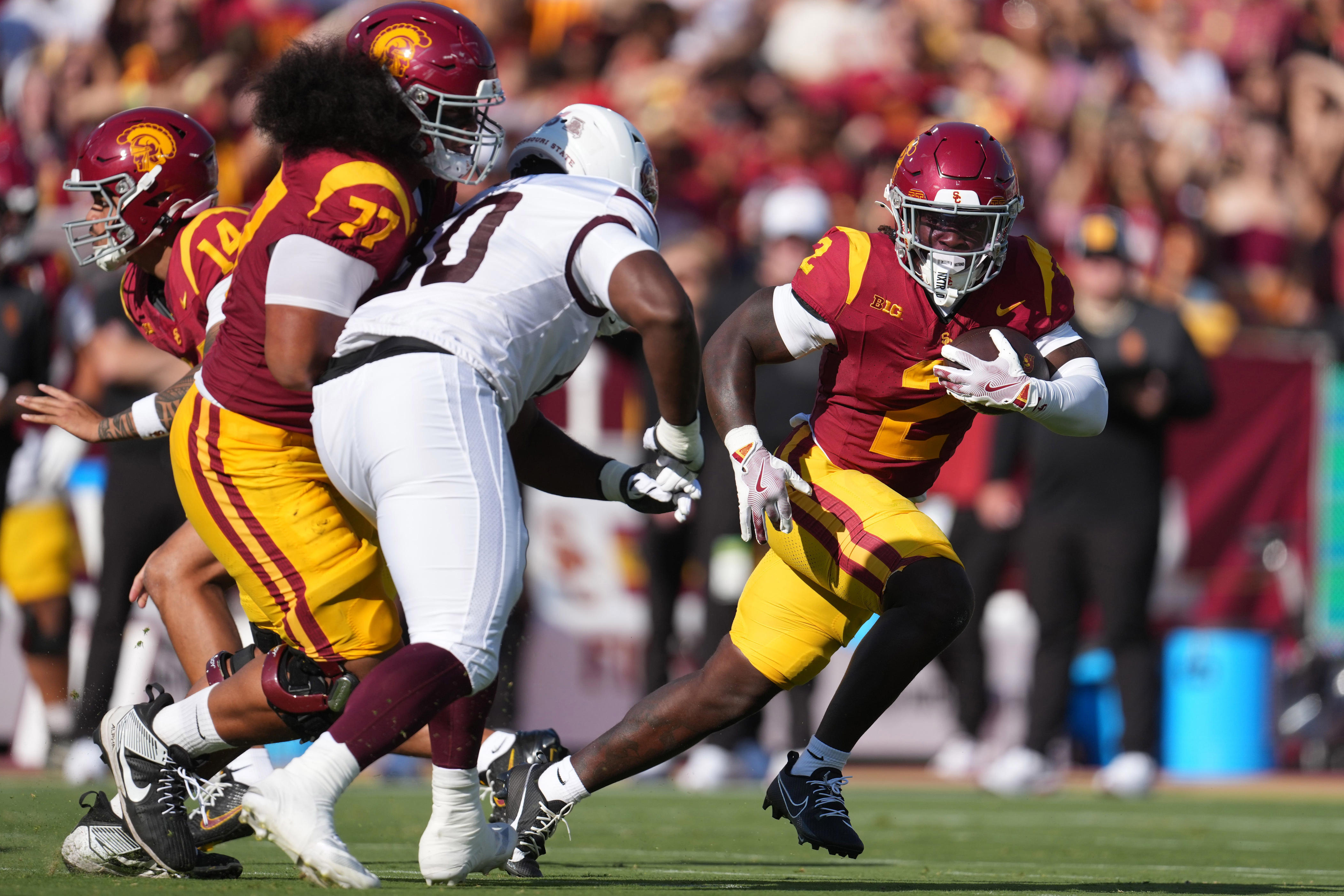 Missouri State football vs USC live updates: Trojans spoil Bears' FBS ...