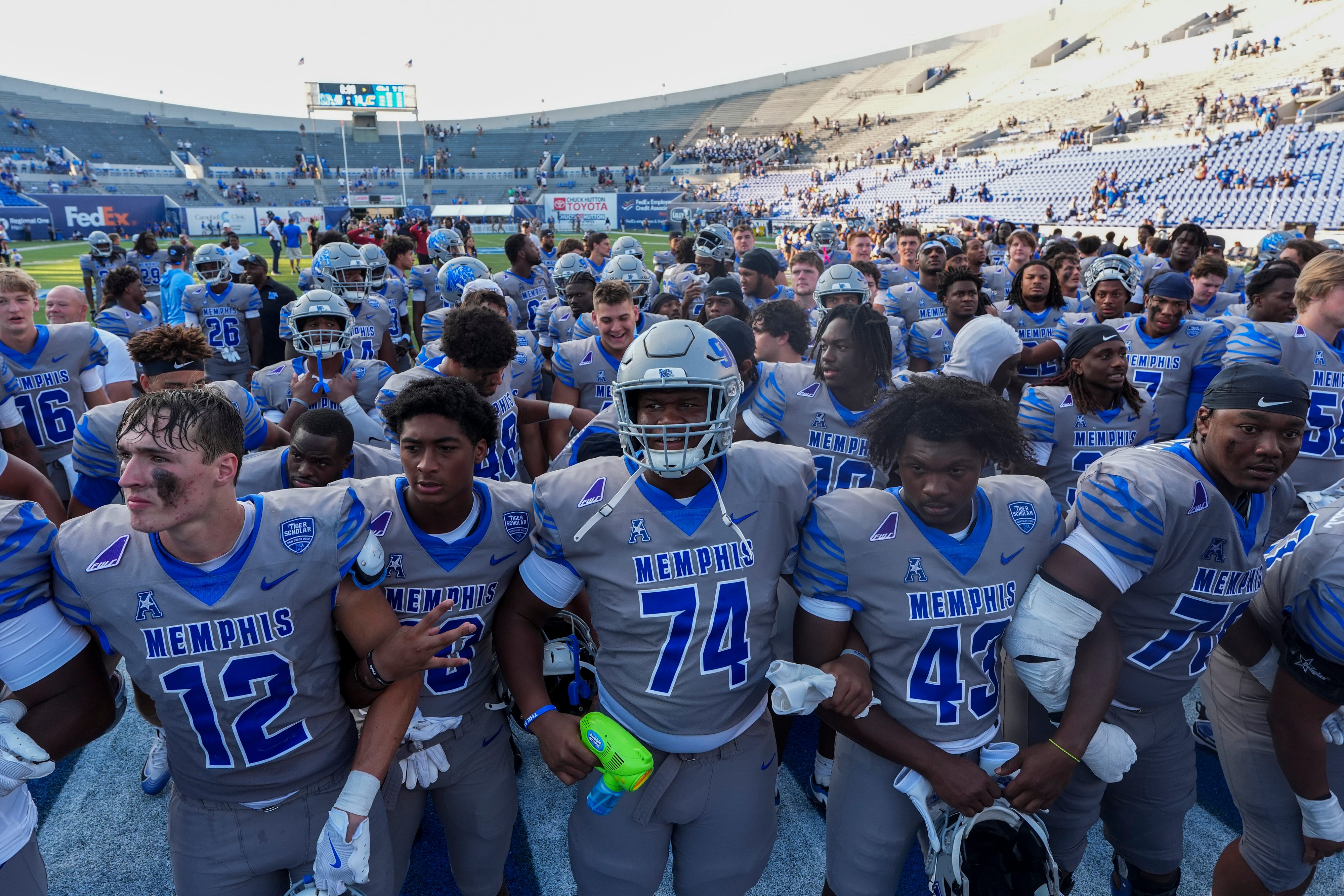 Memphis football announces game time, TV info for American Conference ...
