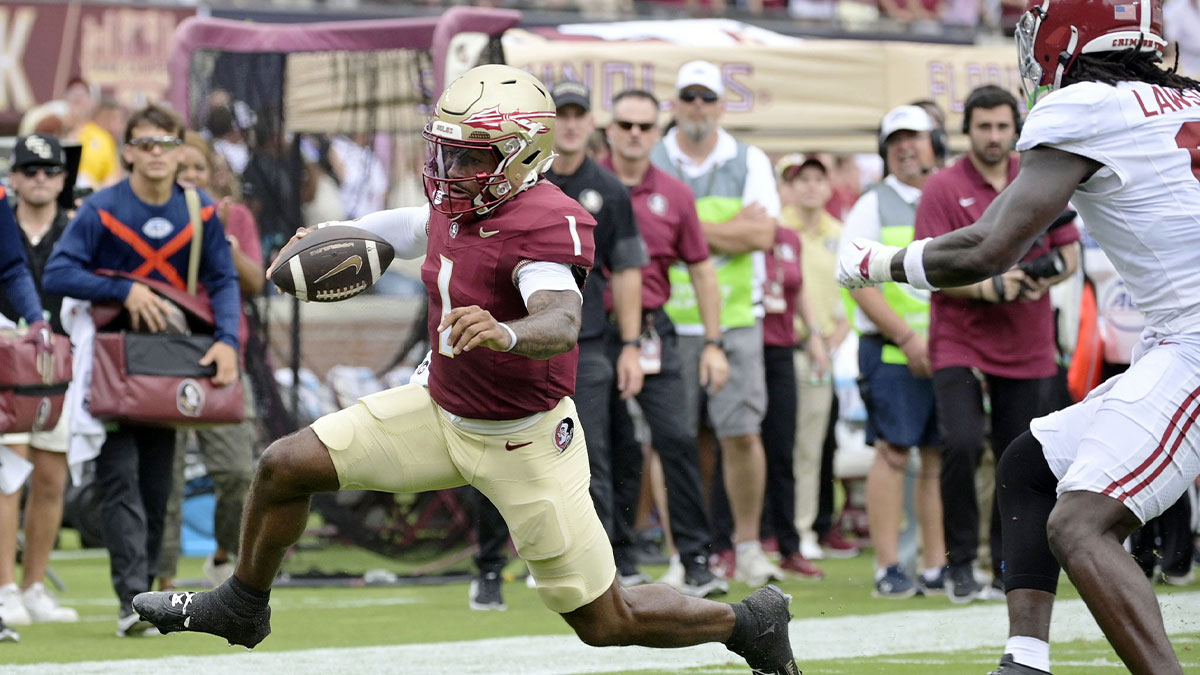 Watch Tommy Castellanos score his first Florida State touchdown