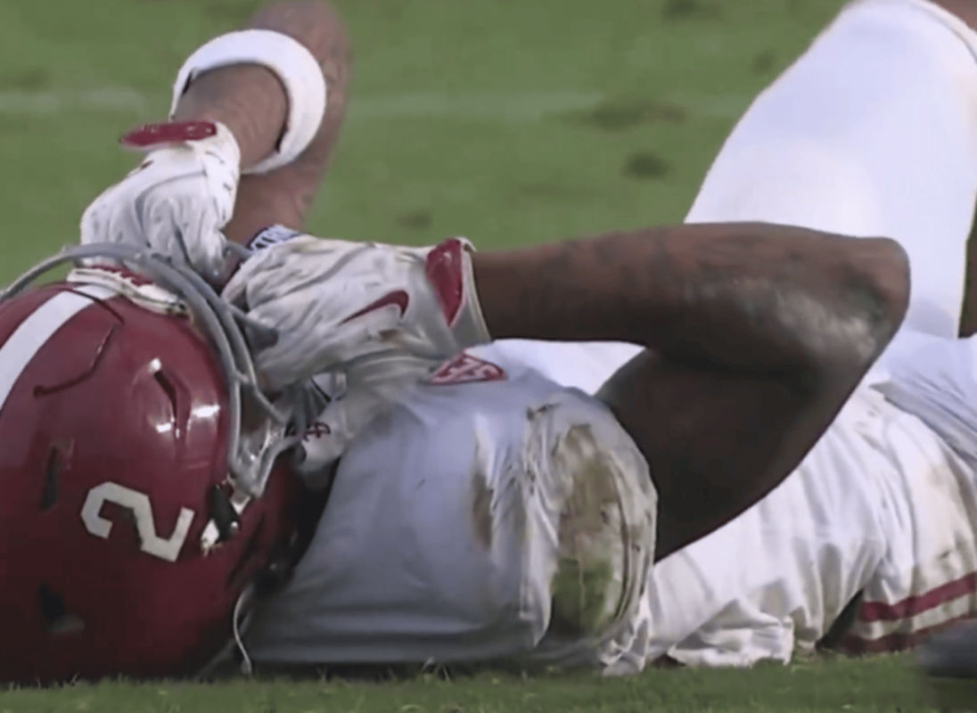 Fans Are Praying WR Ryan Williams Recovers After Brutal Hit On Saturday